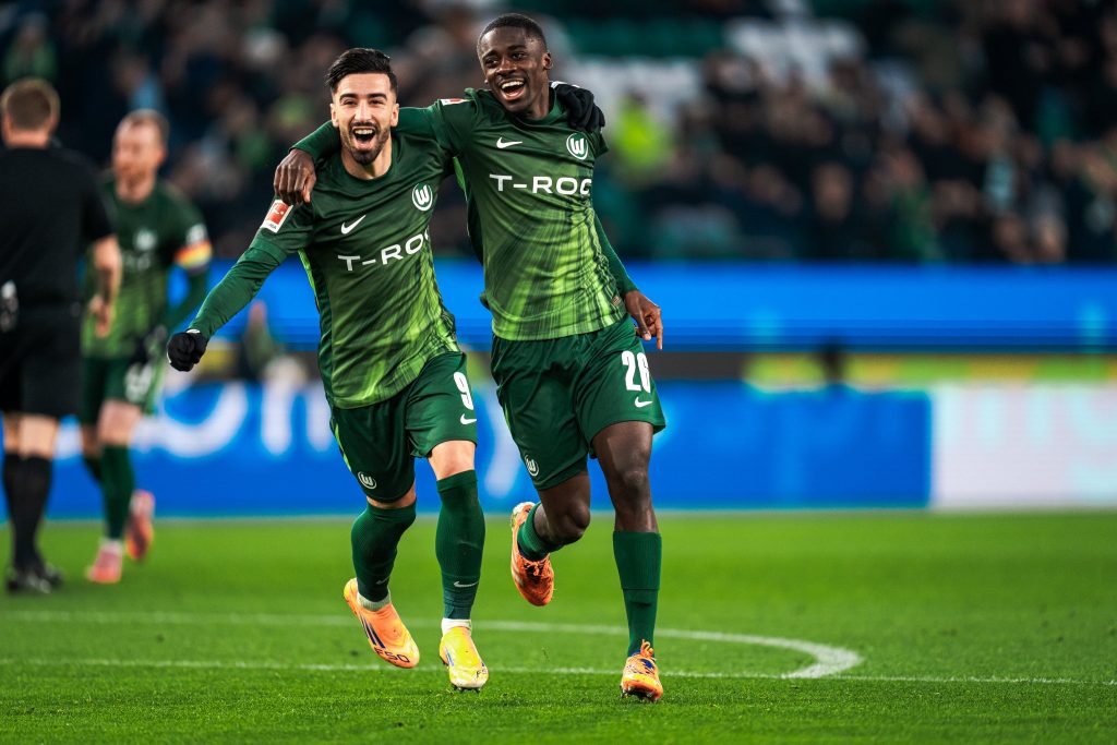 Mohamed Amoura helps Wolfsburg end five-match winless run
